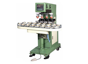 LC-SPM4-200L Four Color Pad Printing Machine with Shuttle 