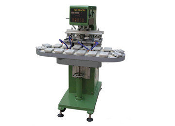 LC-SPM4-150/18L Large Size 4-Color Pad Printing With Conveyer
