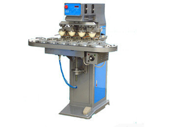 LC-SPM4-200/18L Large Size 4-Color Pad Printing With Conveyer