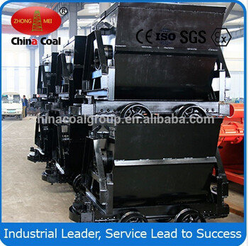 Coal mining car KFU0.75-6 Bucket Tipping Mine Car for sale