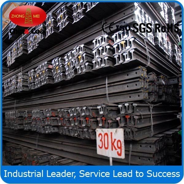 55Q Light Steel  Rail  30kg Steel Products  5m 12m Light Rails