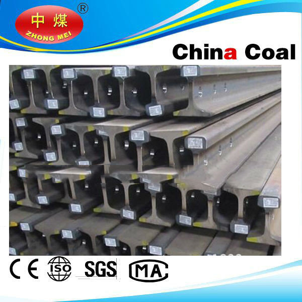 Standard 24kg Light Rails Steel Products 55Q 50Q Q235 Steel Rails