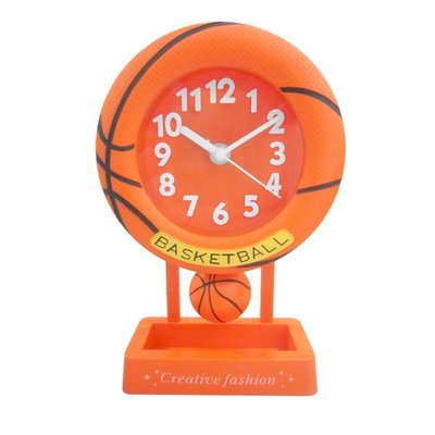 Decorative Swing Basketball Table Clock