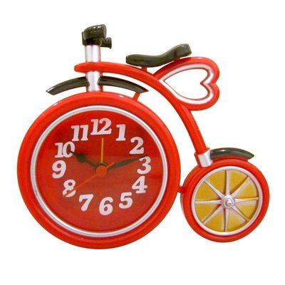 bike shape alarm clock for decoration