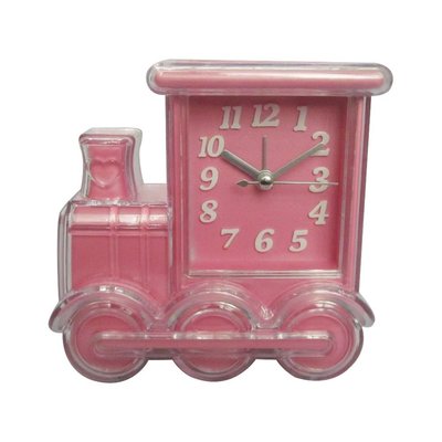 train shape alarm clock for home decoration