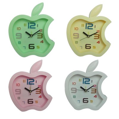 Apple shape alarm clock for birthday present