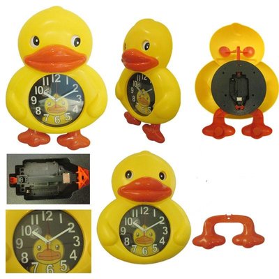 Yellow Duck Design Alarm Clock for promotion gift