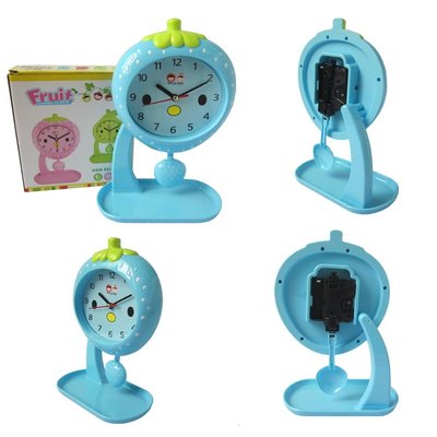 Strawberry Shape Table Clock for Home Decoration