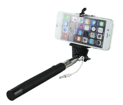 Cable Take Selfie Handheld Monopod