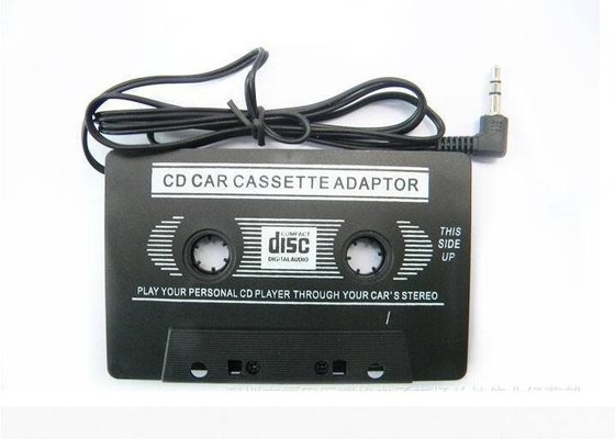 CD Car Audio Cassette Adapter With  3.5mm Audio Headphone Jack