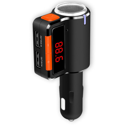 Dual Bluetooth Car charge with FM&Mp3 player