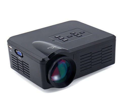 BL35 Mini Portable  HDMI VGA USB AV Audio Input LED Home Theater Cinema Projector