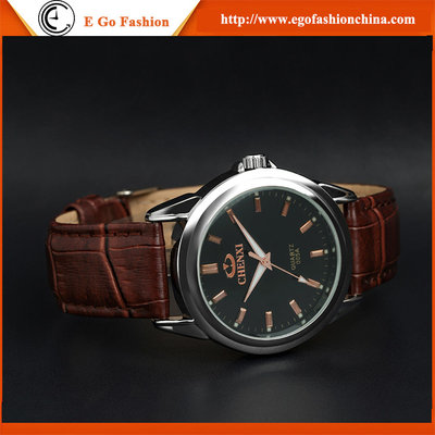 005A New Fashion Women Men Quartz Stainless Steel Watch Rhinestones Couple Leather Watches