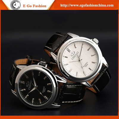 005A2 Fashion Jewelry Wholesale Leather Watches Unisex Man Woman Stainless Quartz Watches