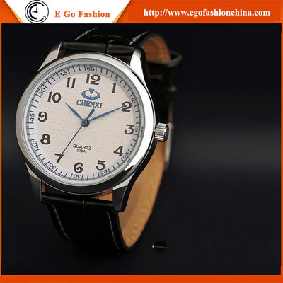 010A OEM Watches Quality Leather Watches Quartz Analog Watches for Woman Men's Watch Man