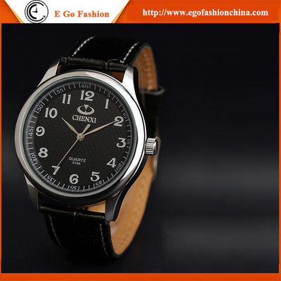 010A OEM Watches Quality Leather Watches Quartz Analog Watches for Woman Men's Watch Man