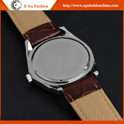 021AR Fashion Business Wacth for Man Leather Band Big Dia OEM Watches Quartz Analog Watch