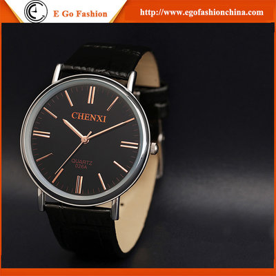 026A2 Fashion Jewelry Watch Wholesale Retail Cow Leather Watches Original Quartz Watch New