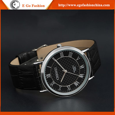 026B Fashion Jewelry Wholesale Watches Man Woman Unisex Quartz Analog Watch Leather Watch