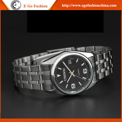 D003 Day&Date Stainless Steel Watches for Couple Couples Watch Business Classic Watch Man
