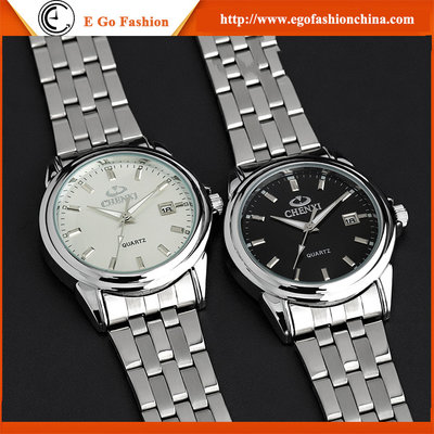 D005A Day&Date Display Luxury Branding Watches for Business Man Full Stainless Steel Watch
