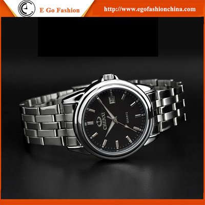 D005A Day&Date Display Luxury Branding Watches for Business Man Full Stainless Steel Watch