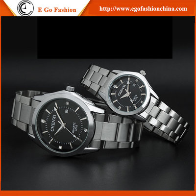 021B Couple Watches Women Watch Men Watch Stainless Steel Quartz Watch Roman Wristwatch