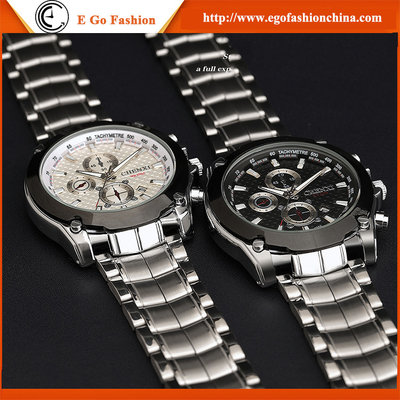 036A Fashion Jewelry Casual Watch Business Men Watches Stainless Steel Quartz Watch Man