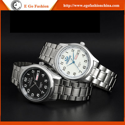 010A Day Date Function Stainless Steel Watch for Business Man Sports Watch Casual Watches