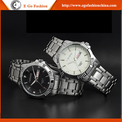 050A Fashion Watch Wholesale Low MOQ 20PCS Stainless Steel Watch Men Man Quartz Wristwatch
