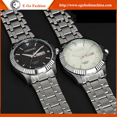 050A Fashion Watch Wholesale Low MOQ 20PCS Stainless Steel Watch Men Man Quartz Wristwatch