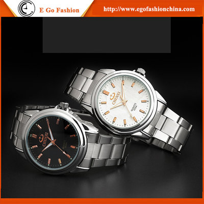 005A Rose Gold Watch Stainless Steel Watches Fashion Business Man Watch OEM Quartz Watches
