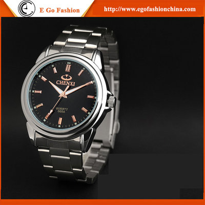 005A Rose Gold Watch Stainless Steel Watches Fashion Business Man Watch OEM Quartz Watches
