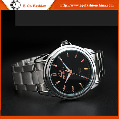 005A Rose Gold Watch Stainless Steel Watches Fashion Business Man Watch OEM Quartz Watches