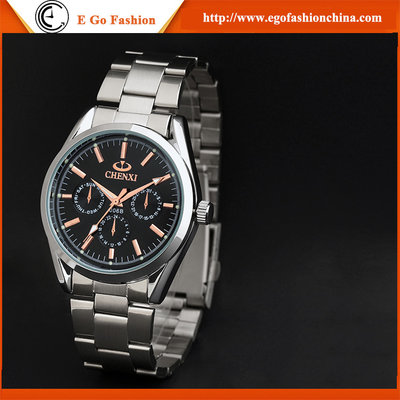 006B Rose Gold Numerals Small Dials Men Watch Stainless Steel Watch Luxury Stylish Watches