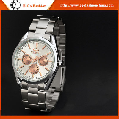006B Rose Gold Numerals Small Dials Men Watch Stainless Steel Watch Luxury Stylish Watches