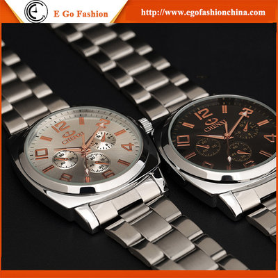 012C Fashion Jewelry Quartz Analog Watches Casual Watch for Business Man Steel Watches NEW