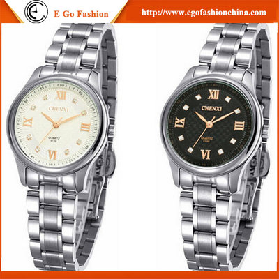 013B Rose Gold Silver Marks Black White Classic Watches Unisex Women Watch Stainless Watch