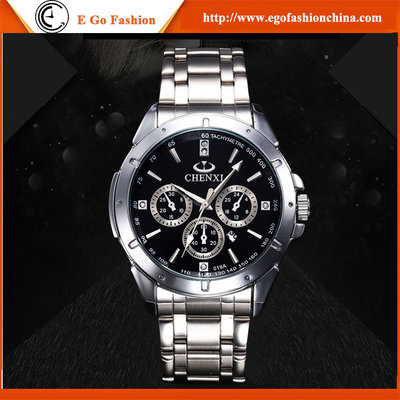 019A Full Stainless Steel Watches for Man Quartz Analog Watch Classic Business Watches Men