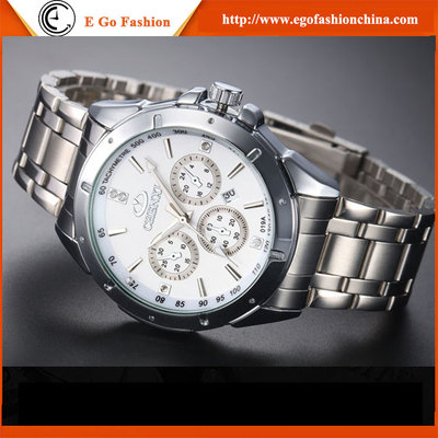 019A Full Stainless Steel Watches for Man Quartz Analog Watch Classic Business Watches Men