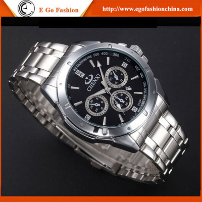 019A Full Stainless Steel Watches for Man Quartz Analog Watch Classic Business Watches Men