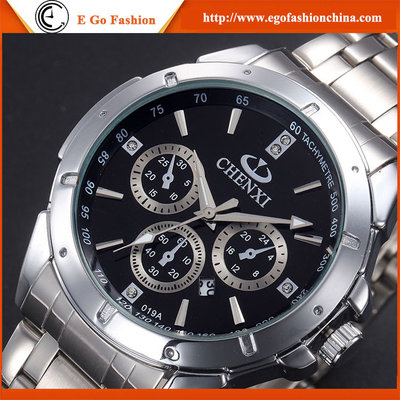 019A Full Stainless Steel Watches for Man Quartz Analog Watch Classic Business Watches Men
