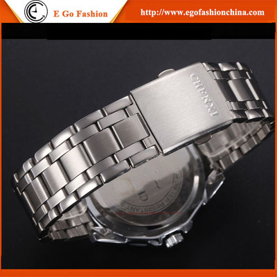019A Full Stainless Steel Watches for Man Quartz Analog Watch Classic Business Watches Men