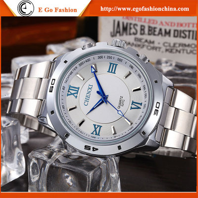 027C Fashion Casual Watch Quartz Analog Watches Stainless Steel Watch Sapphire Watch Man