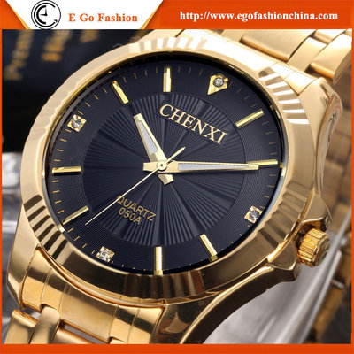 050 Full Gold Watch for Man Women Unisex Watches Luxury Watch Vintage Retro Watches Man