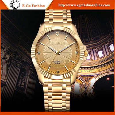 050 Full Gold Watch for Man Women Unisex Watches Luxury Watch Vintage Retro Watches Man