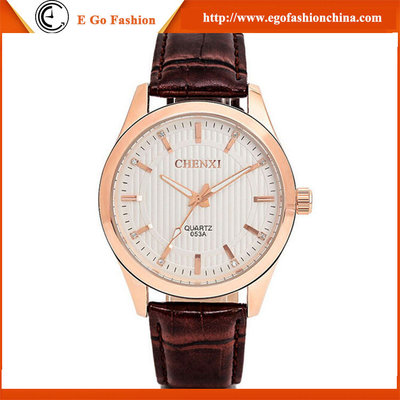 053A Unique Design Genuine Leather Watch Unisex Watch Rose Gold Luxury Hot Sports Watch