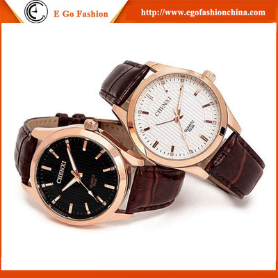 053A Unique Design Genuine Leather Watch Unisex Watch Rose Gold Luxury Hot Sports Watch