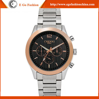 059A Fashion CHENXI Watch Factory Price Low MOQ Wholesale Watches Man Steel Quartz Watches
