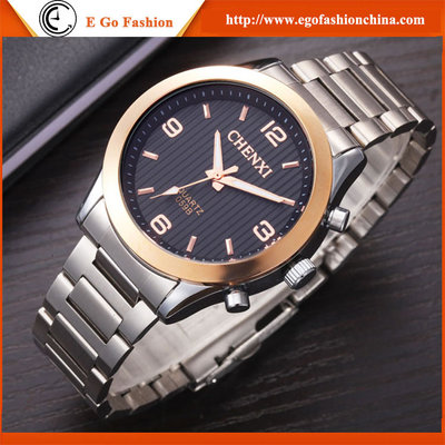 059B Rose Gold Watch Stainless Steel Quartz Watches Wholesale Cheap Women Watch Rhinestone